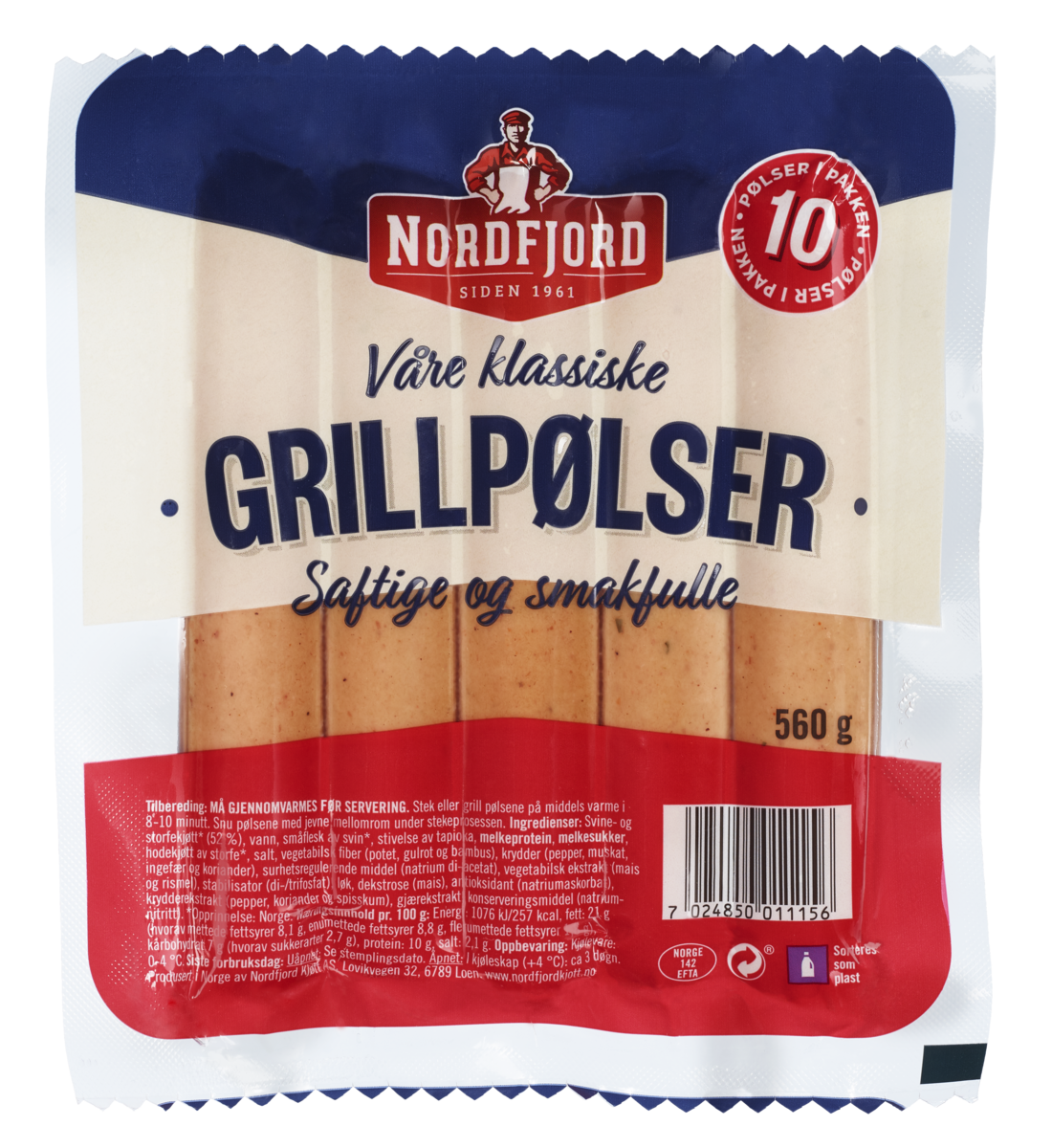 Grillpølser - Nordfjord Kjøtt AS